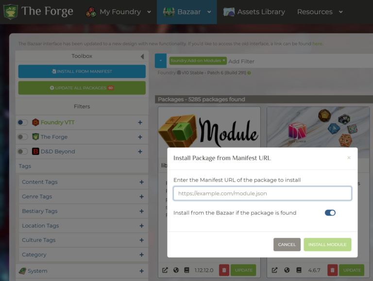 How To: Installing a Foundry Module – Team+